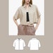 Cropped Shirt PDF Digital Sewing Pattern BUNDLE – With Over 100 ...