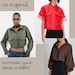 Cropped Shirt PDF Digital Sewing Pattern BUNDLE – With Over 100 ...