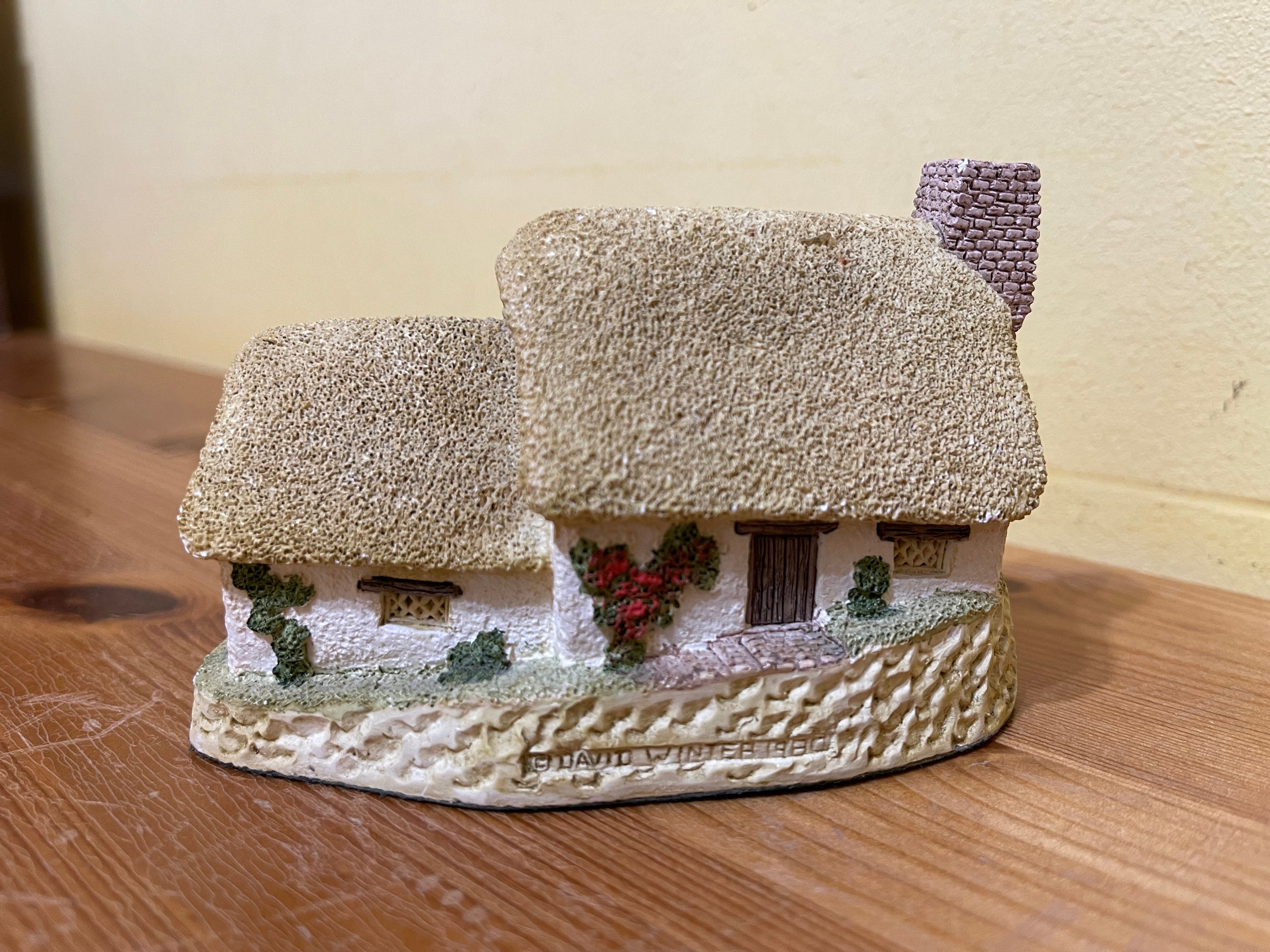 Rose Cottage (1980) by David Winter Cottages - Etsy