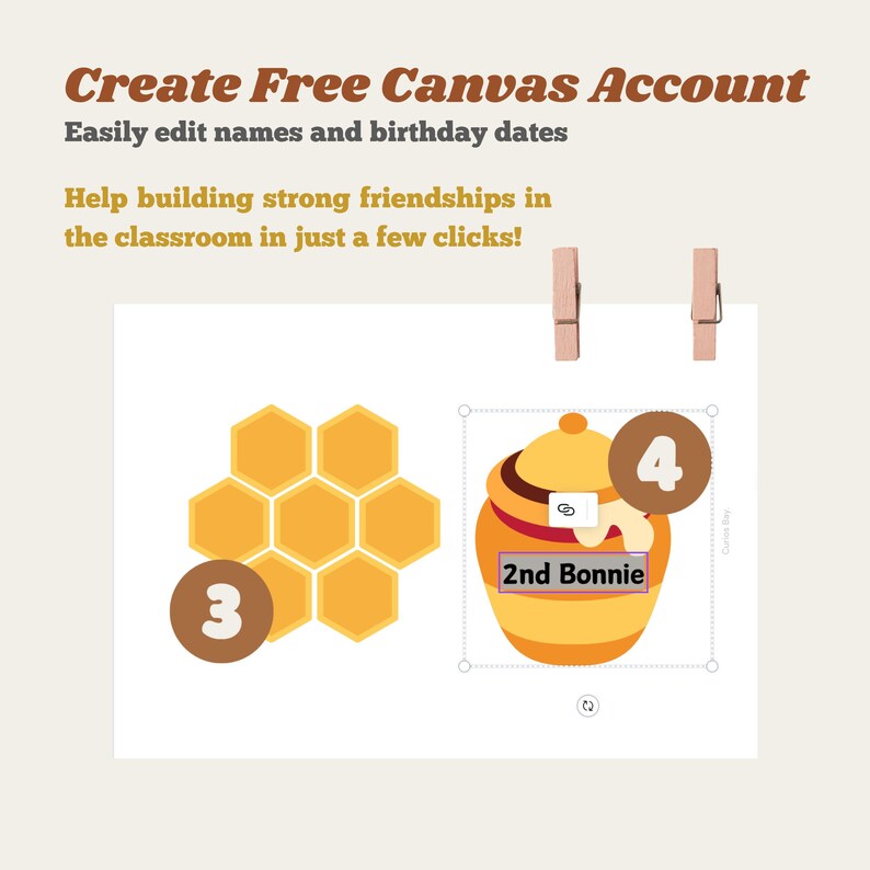 Honey Bee Themed Classroom Birthday Display, Birthday Bulletin Board ...