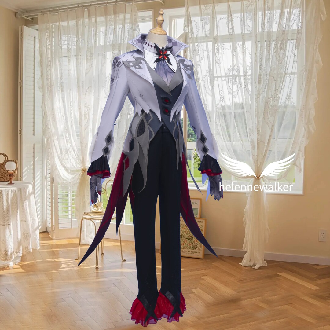 Genshin Impact Arlecchino Cosplay Outfits Halloween Costume Carnival ...