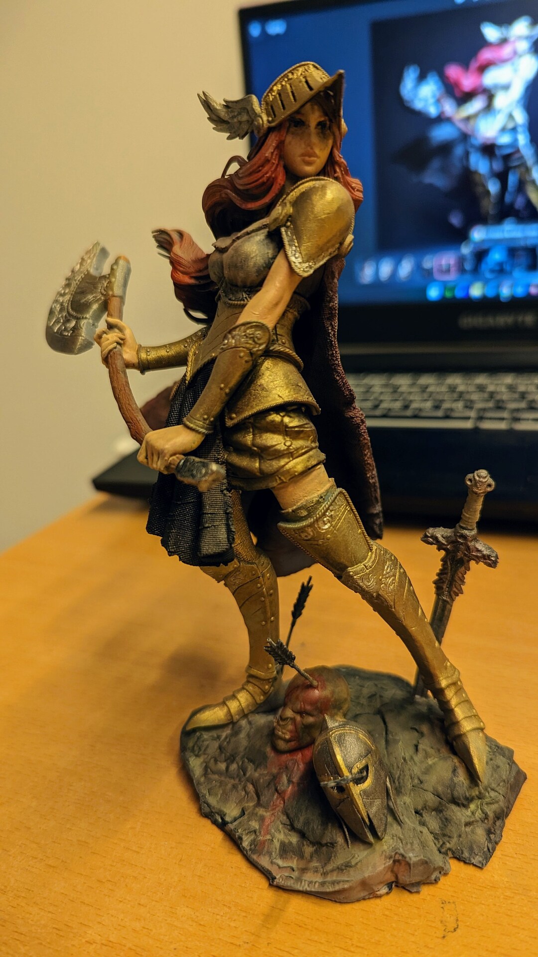 Valkyrie (1/12 Scale), 3D Printed and Painted, for Boyfriend / Husband ...