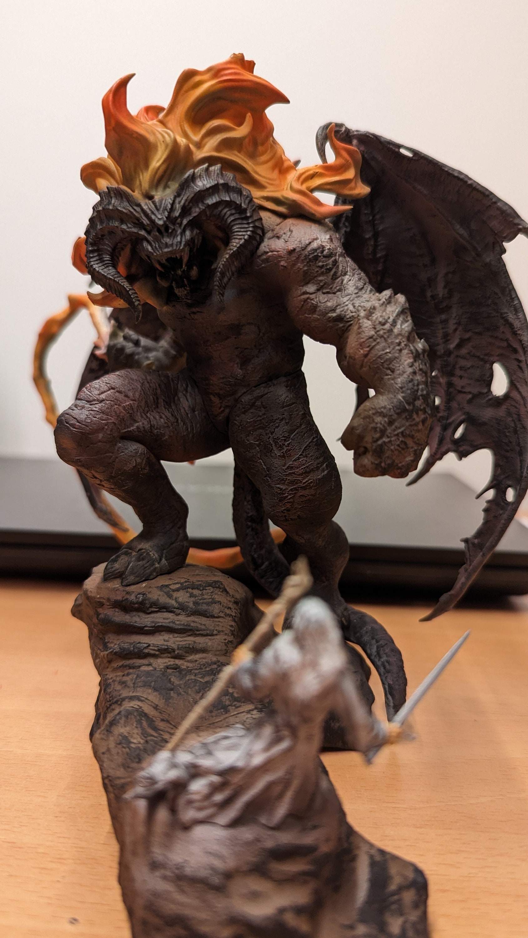 Balrog and Gandalf the Grey, 3D Printed Statue , for Boyfriend ...