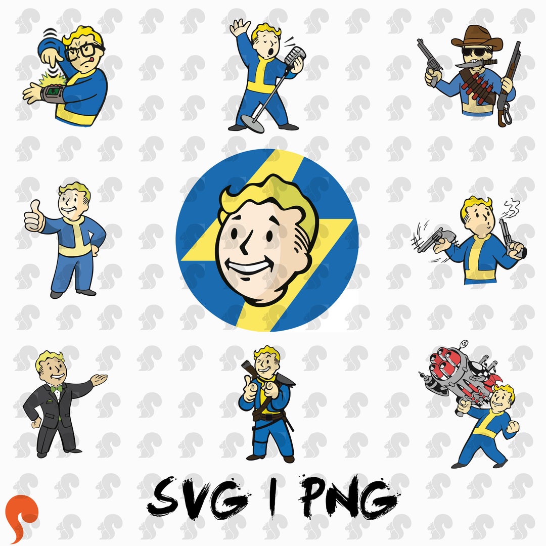 Related SVG Fallout SVG Outline & Silhouette Files SVG - Etsy UK