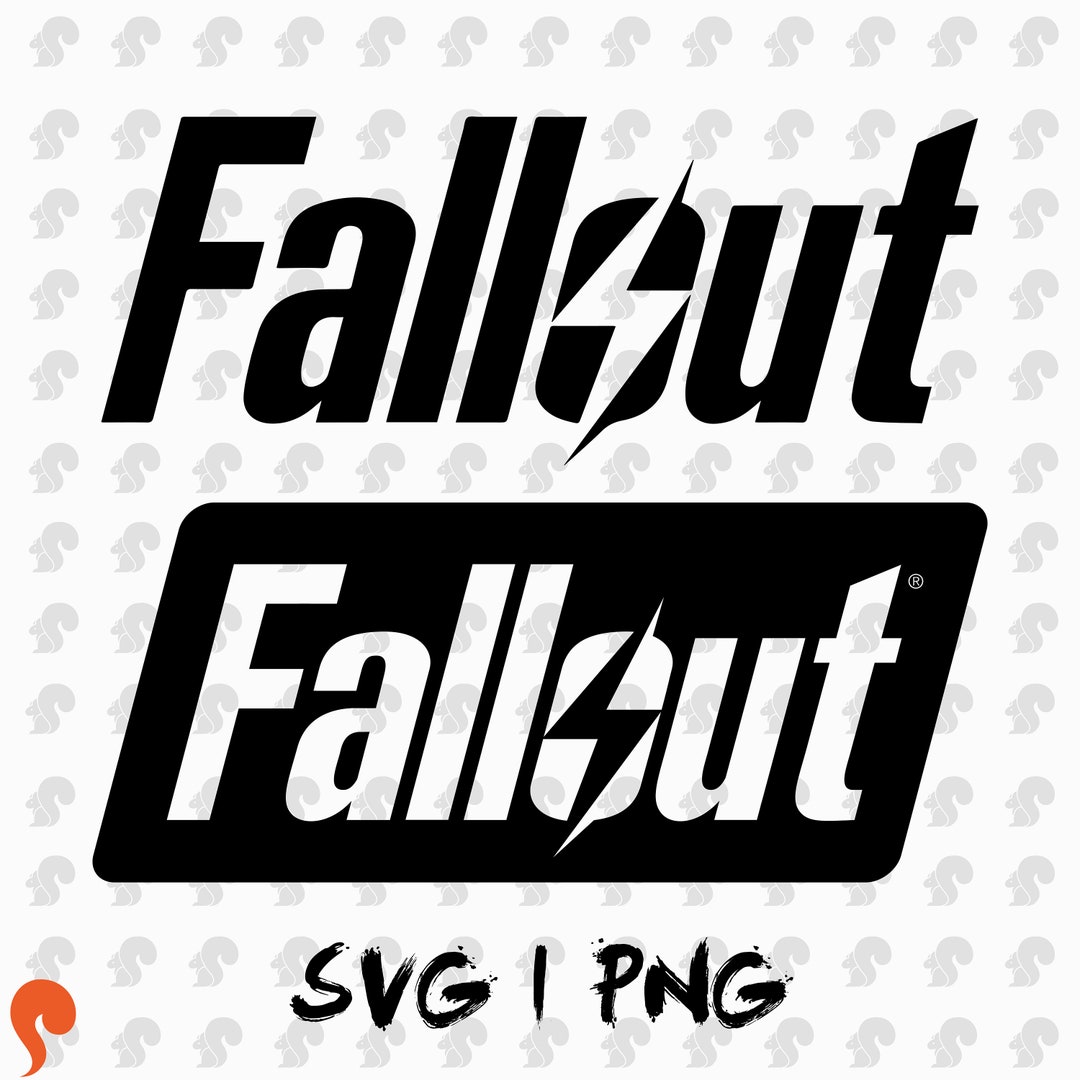 Fallout SVG Outline & Silhouette Files SVG Lightburn PNG - Etsy