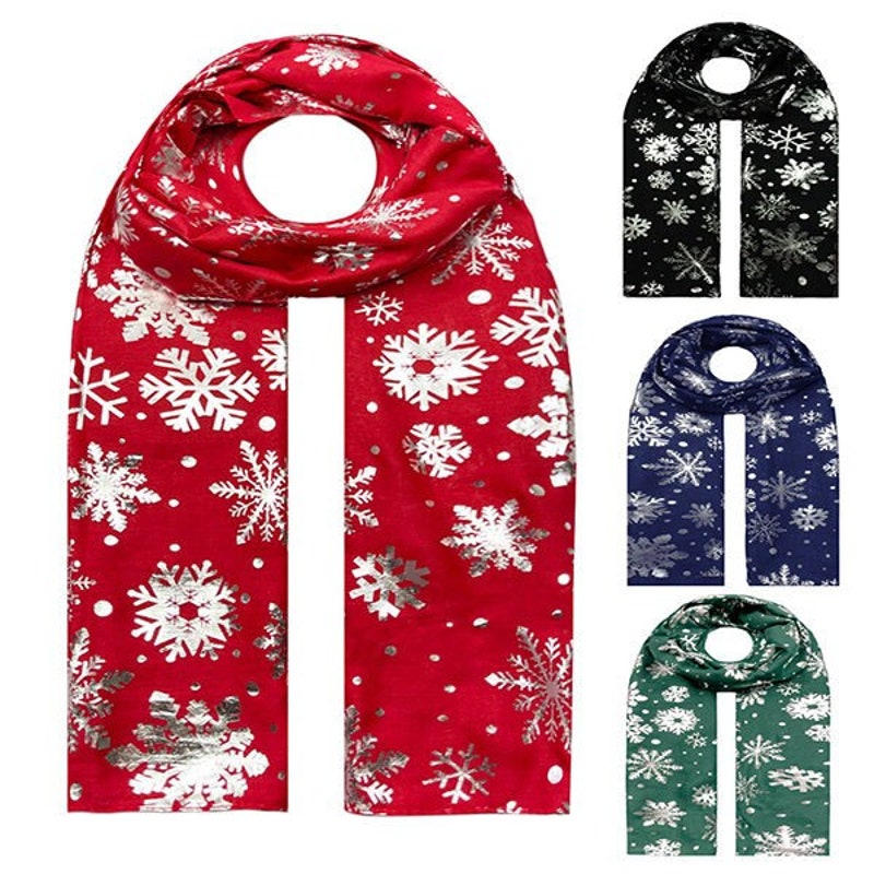 Snowflake Scarf - Etsy