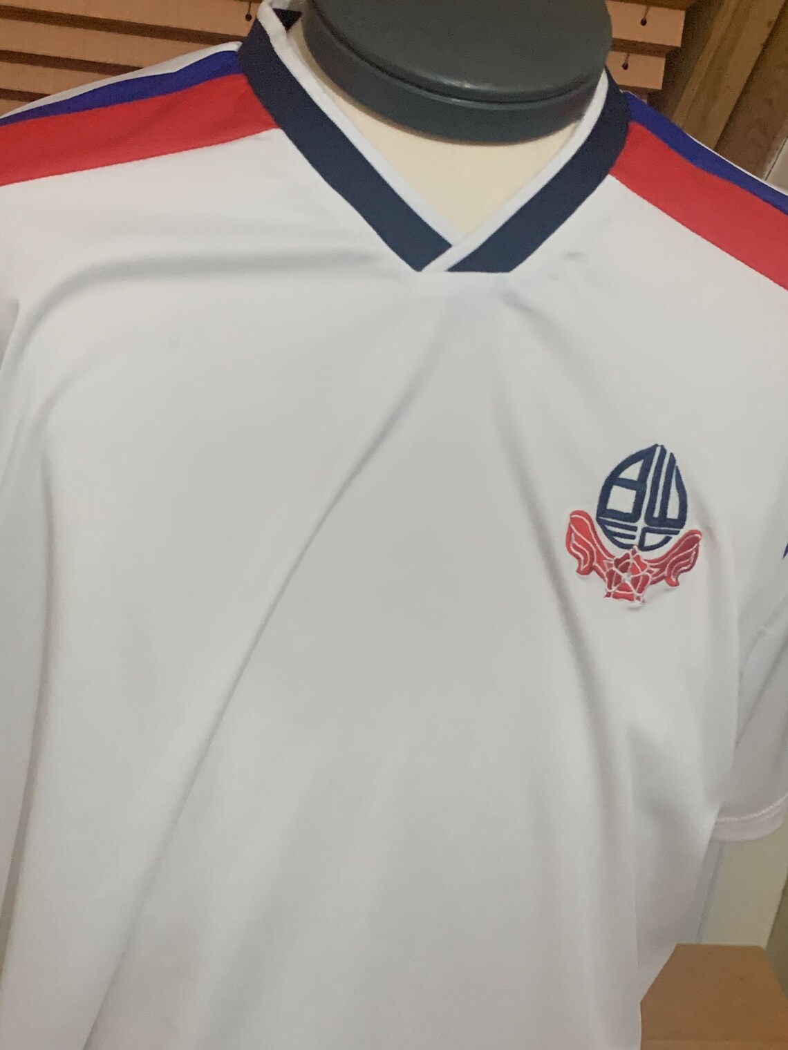Retro Bolton Football Club T-shirt - Etsy