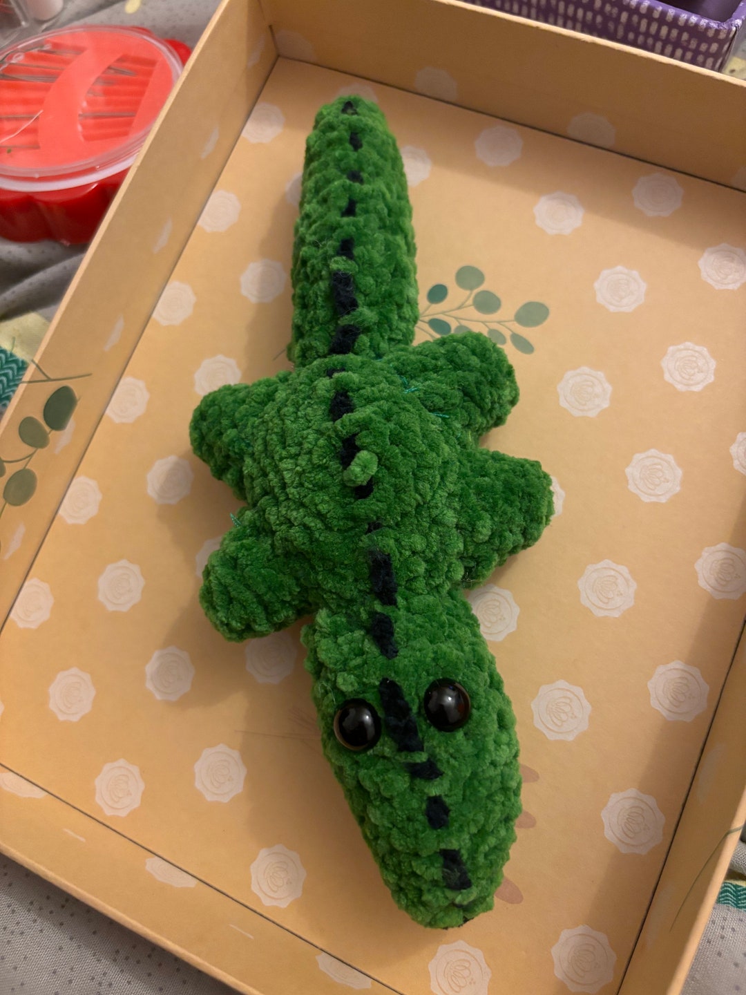 Crocodile Plushie - Etsy