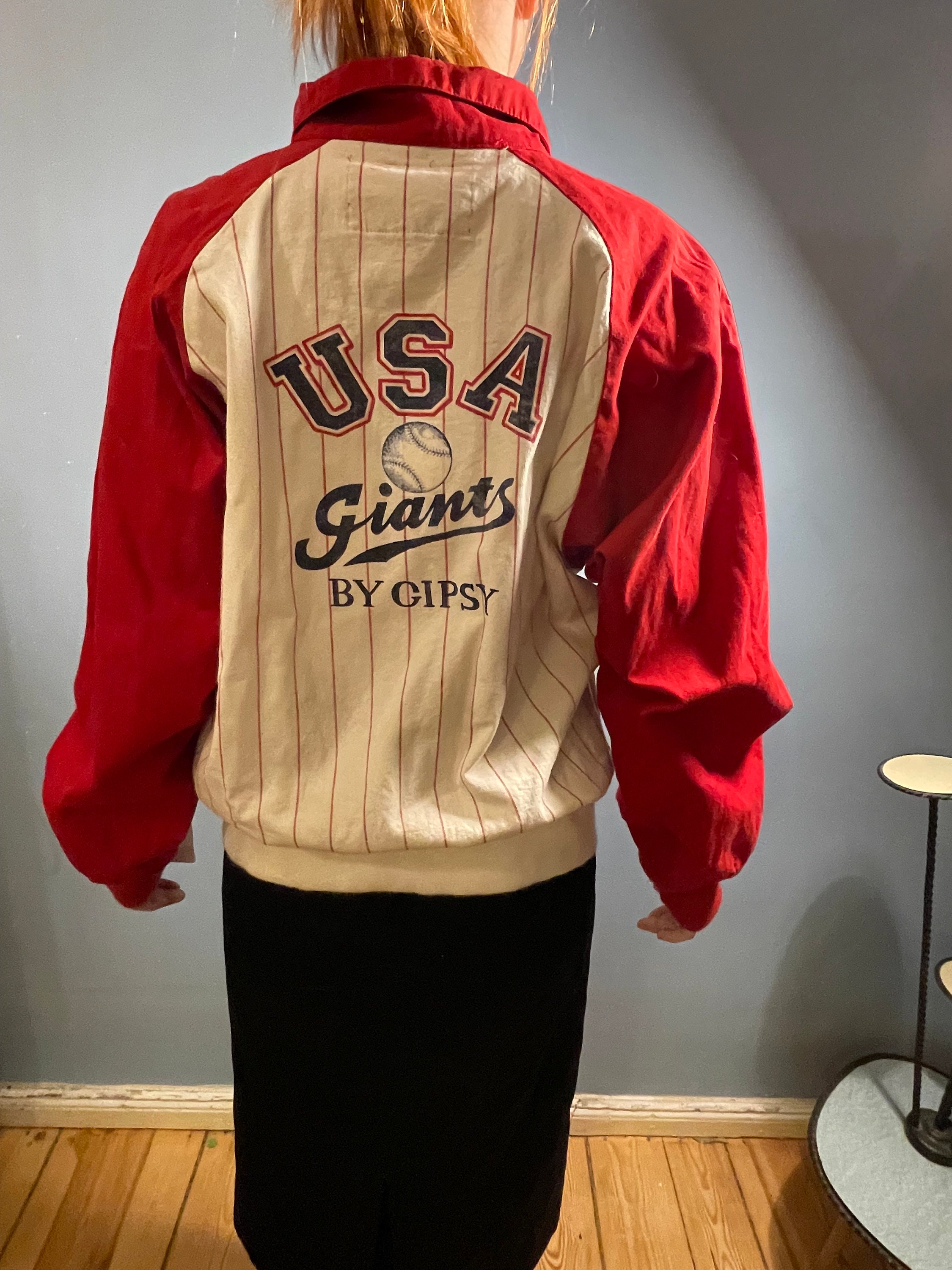 Baseball Jacket True 1950's 1960's USA Giants by Gipsy True Vintage - Etsy