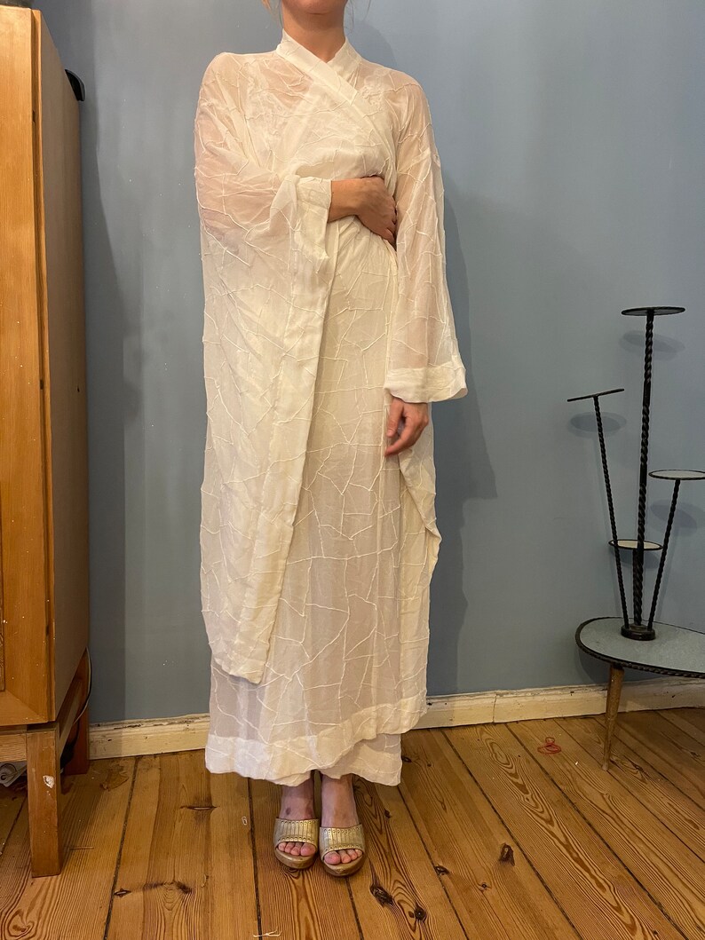 Floor Length Robe Bridal Kimono Wedding Robe Long Satin - Etsy