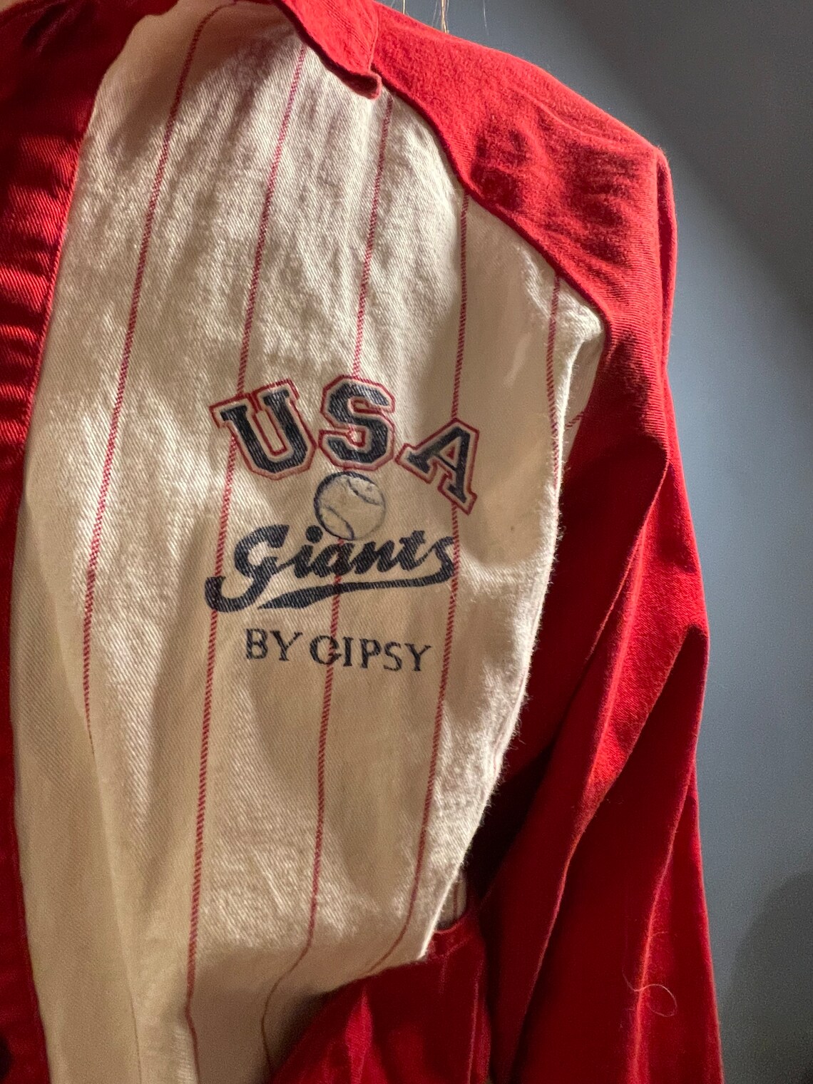 Baseball Jacket True 1950's 1960's USA Giants by Gipsy True Vintage - Etsy