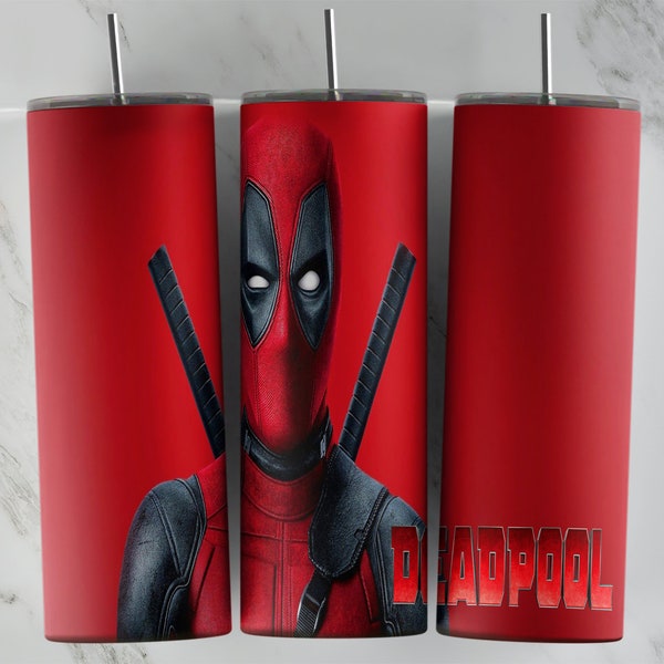Deadpool Tumbler - Etsy