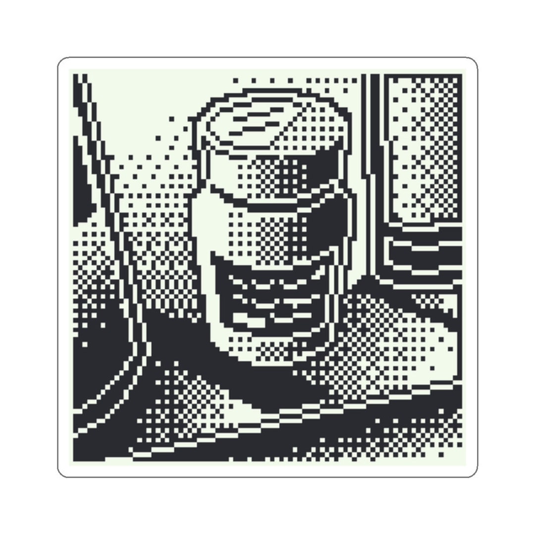 SUPPRESSOR Pixel Art Sticker - Etsy