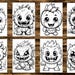 100 Little Monster, Coloring Pages, Coloring Book, Coloring Pages ...