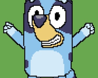 Bluey C2c Crochet Pattern - Etsy