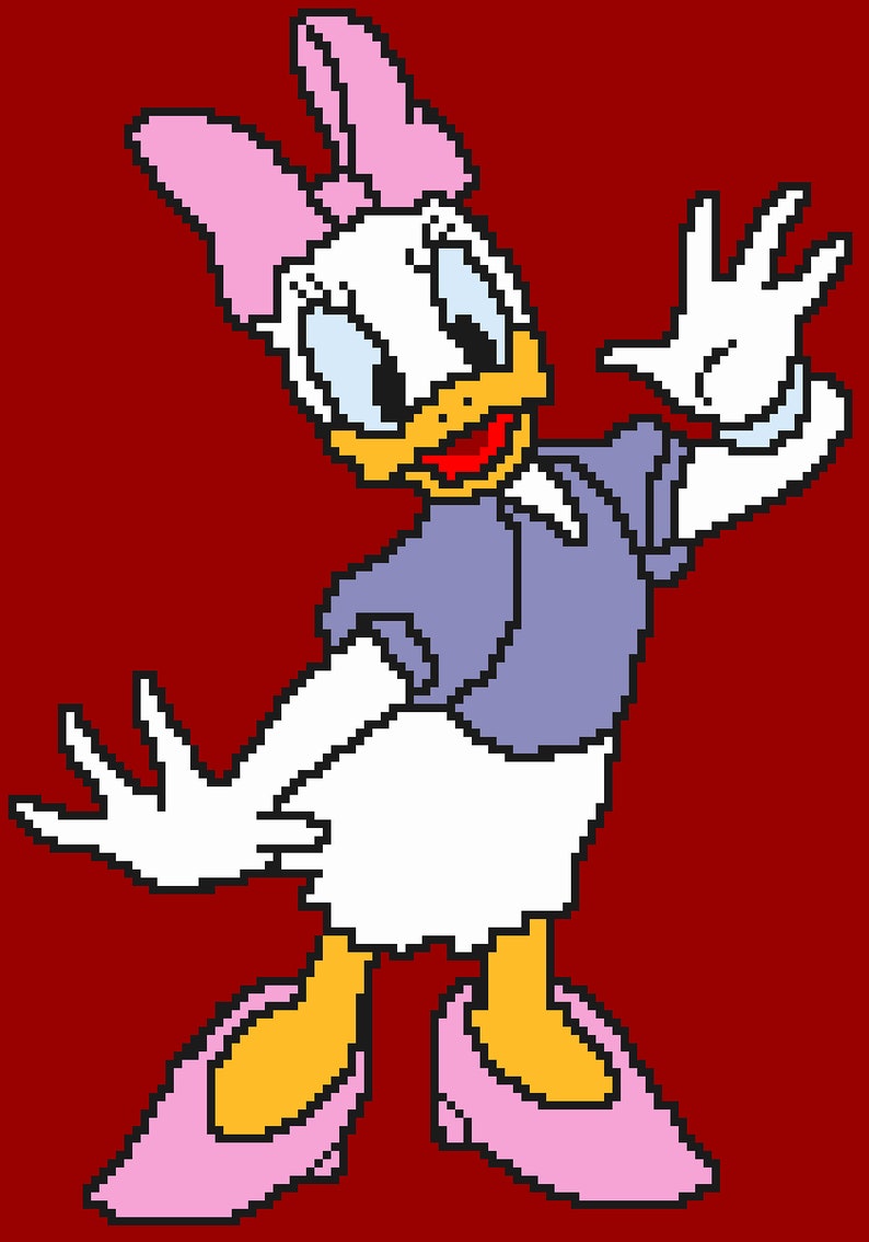 Dreamy Daisy Duck Delight: Whimsical Crochet Blanket Pattern for a Cozy ...