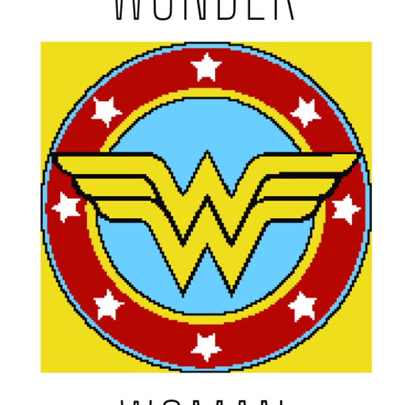 Wonderwoman Art - Etsy
