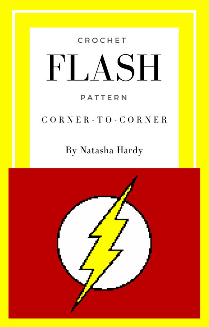 Flash, Dynamic Crochet Pattern for Your Speedy Creation, Infuse Your ...