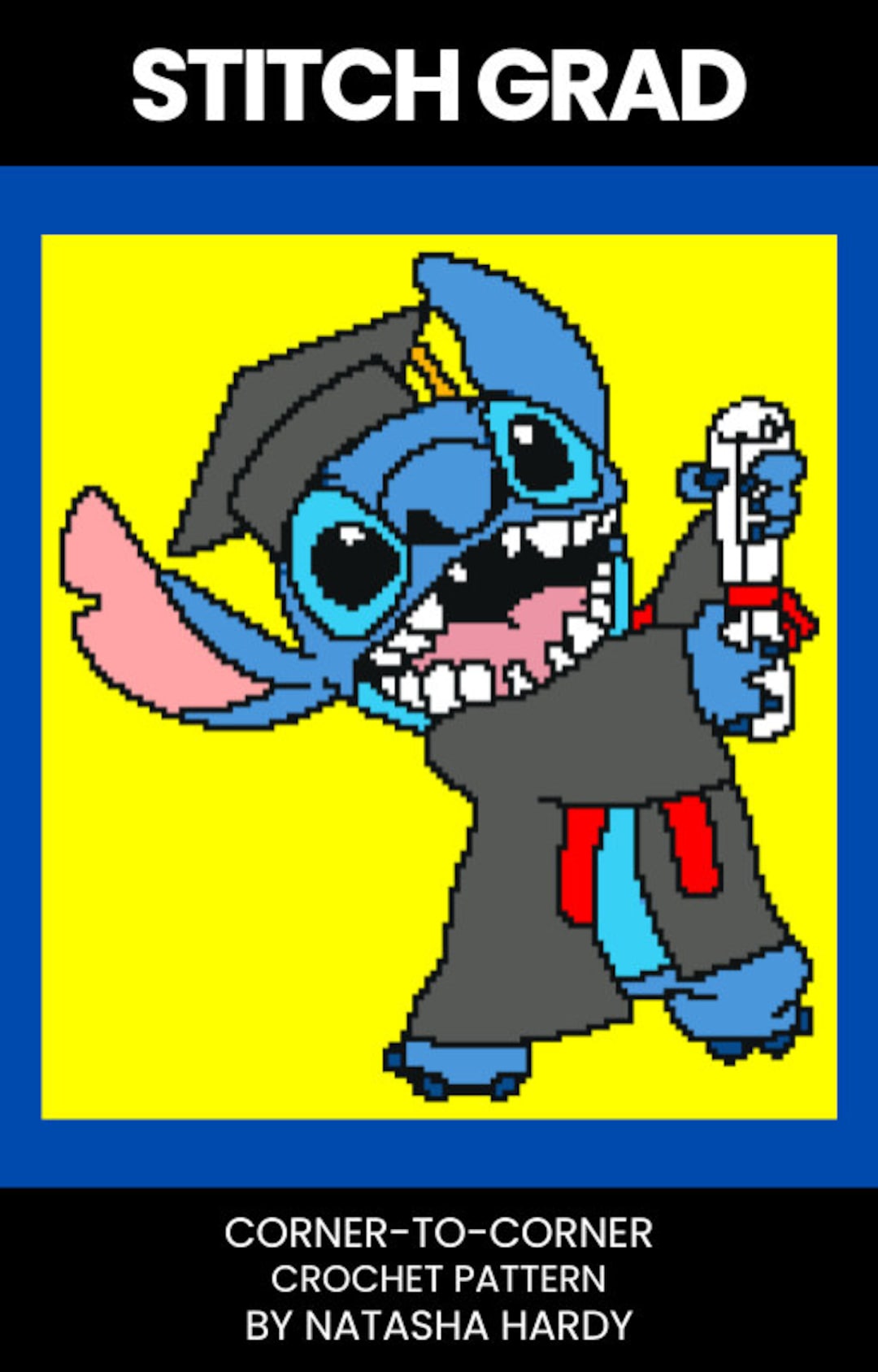 Stitch Grad C2C Crochet Pattern - Etsy