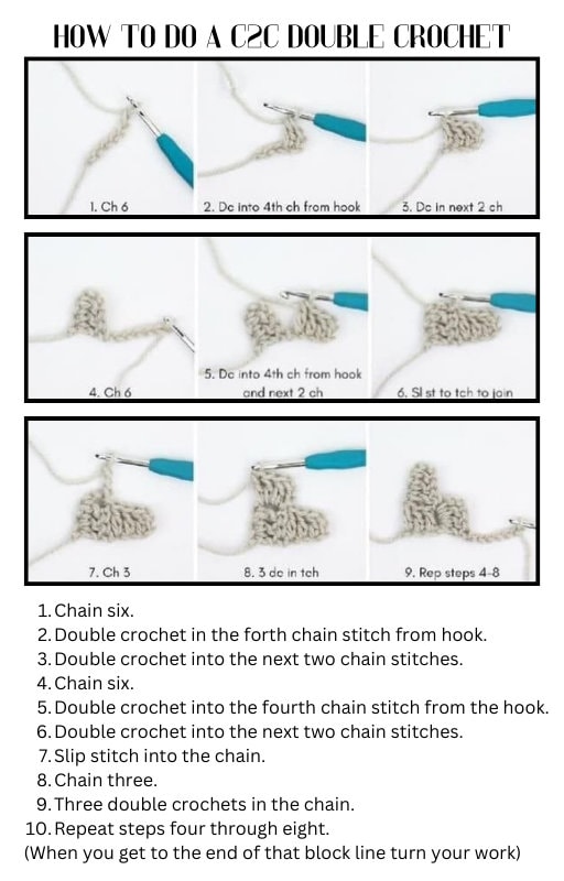 Stitch C2C Crochet Pattern - Creative DIY Tutorial, Instant Download ...