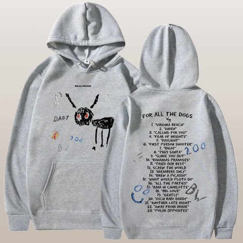 Drake for all the dogs music album hoodie sold by Regional Bluff | SKU ...