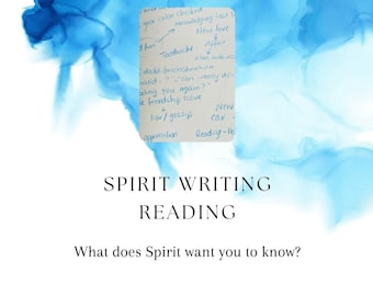 Spirit Writing, Shadow Self & Water Divination Psychic Reading - Etsy
