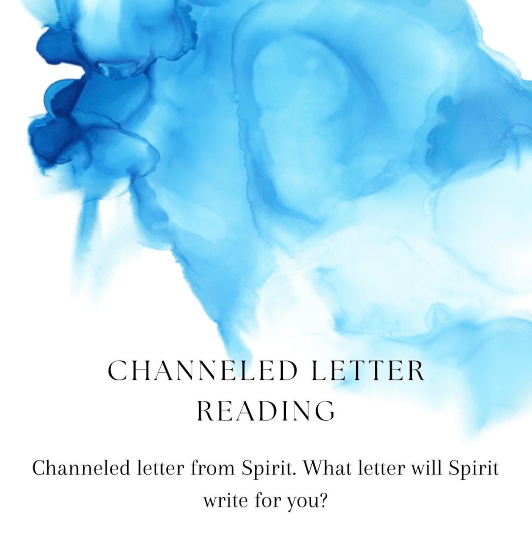 Channeled Letter Reading From Spirit - Etsy