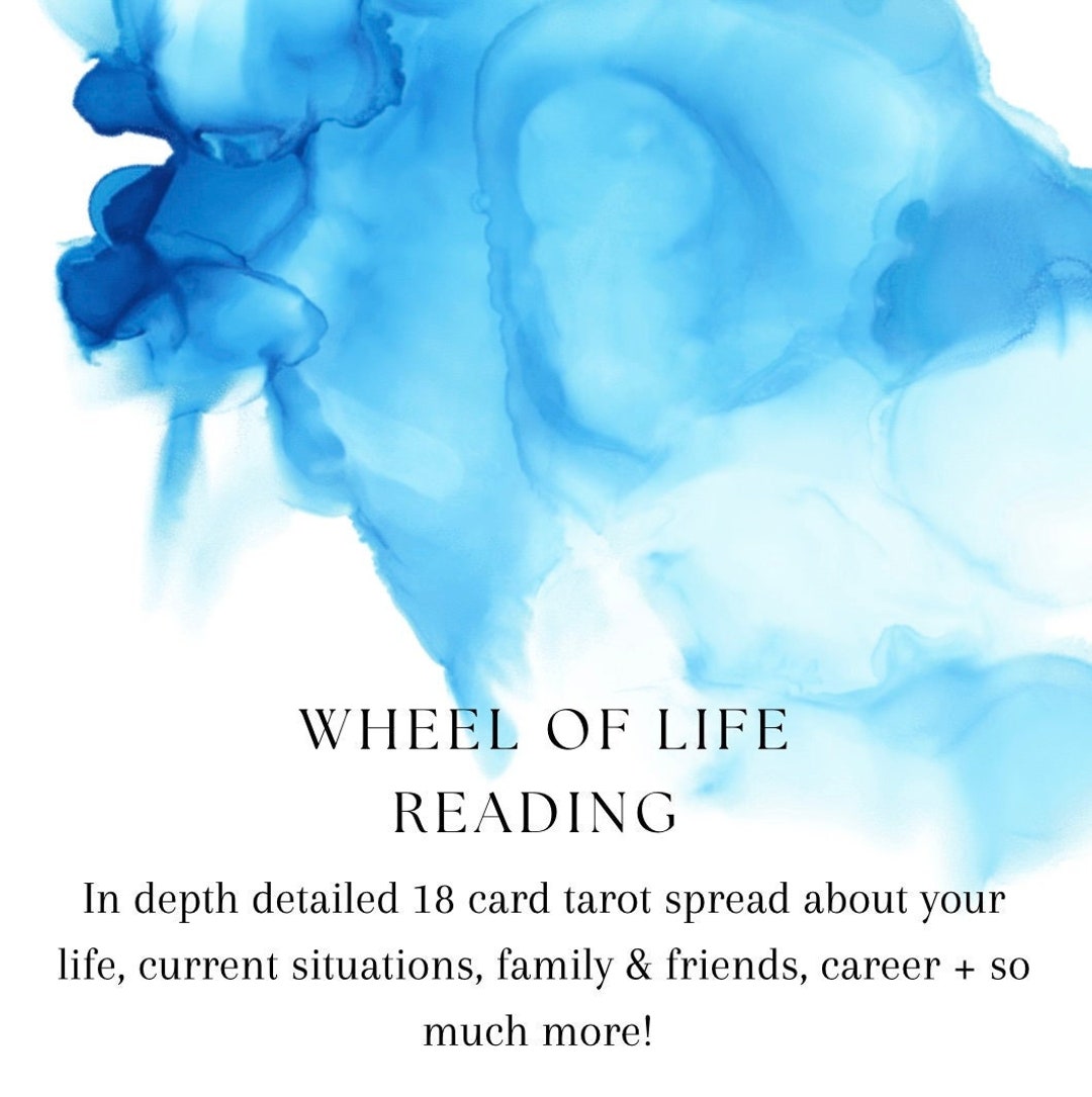 Wheel of Life Reading / 18 Card Spread in Depth - Etsy Australia