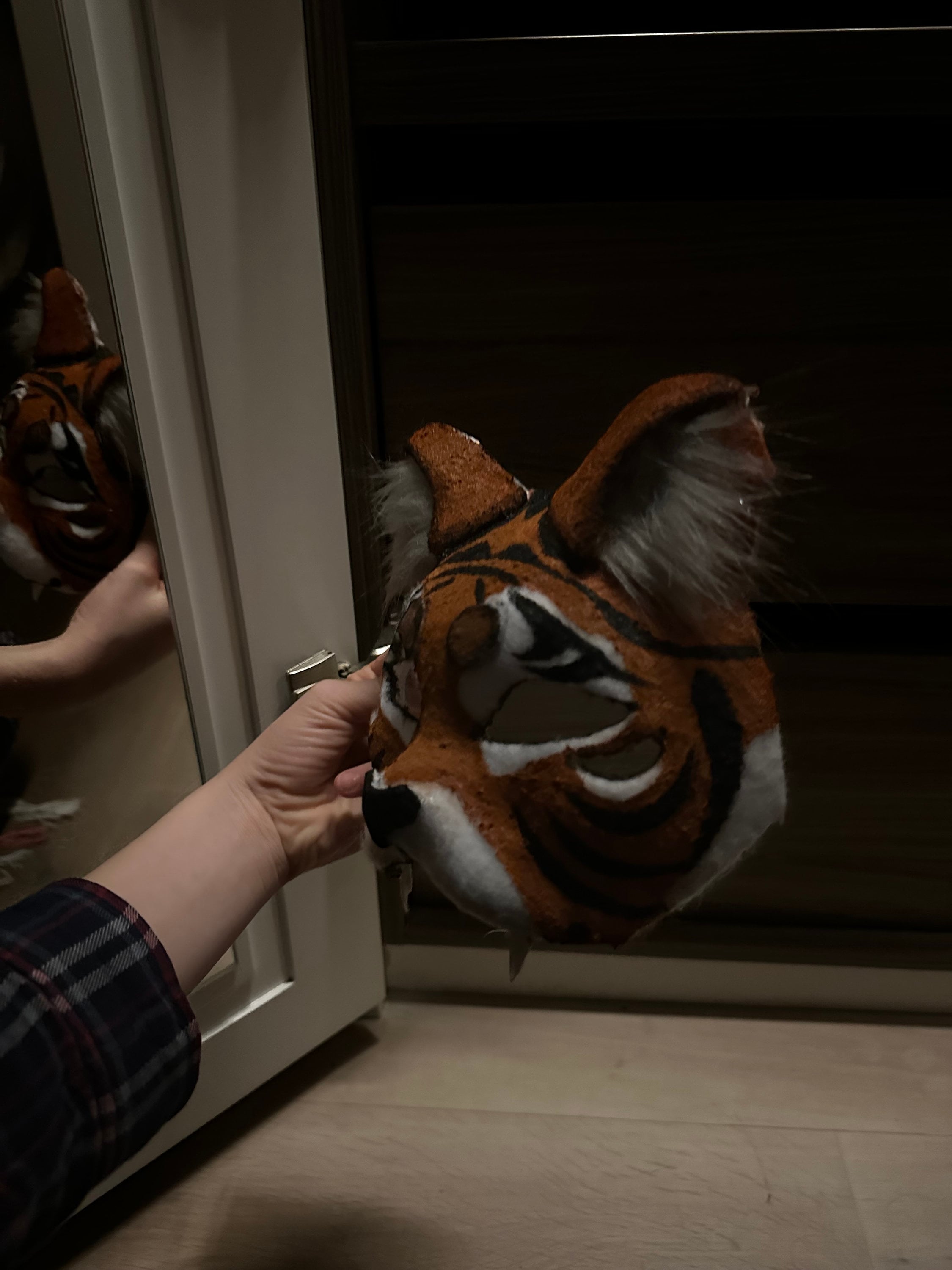 TIGER THERIAN CATMASK Please Talk to Me Before Buying - Etsy