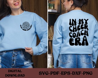 In My Cheer Coach Era SVG, Cheer Coach Svg, Cheerleading Svg, Cheer ...