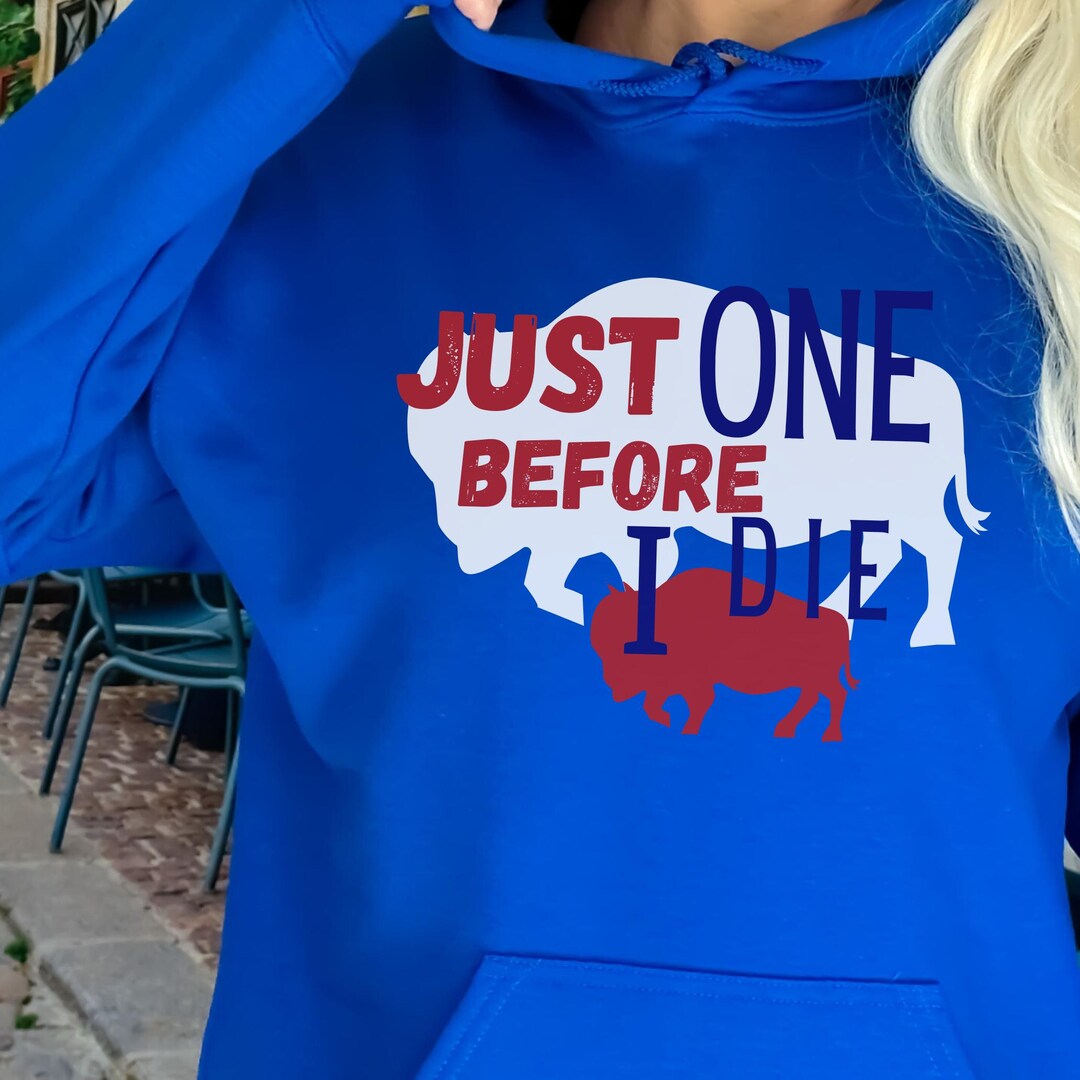 Just One Before I Die Sweatshirt, Football Fan Sweatshirt, Football ...