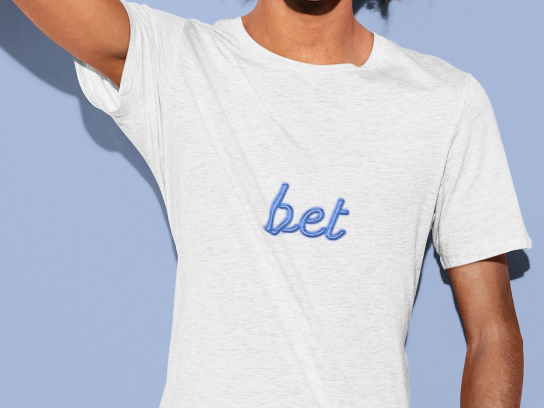 Bet Neon Gen Z Slang Tee - Etsy