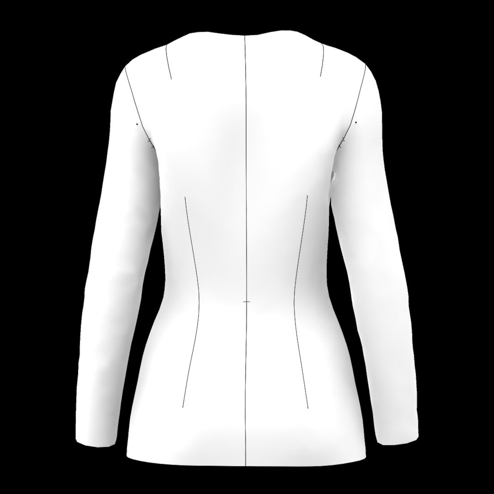 Basic Bodice Block/sloper, Printable PDF A4 & A0 Essential Fashion ...