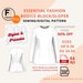 Basic Bodice Block/sloper, Printable PDF A4 & A0 Essential Fashion ...