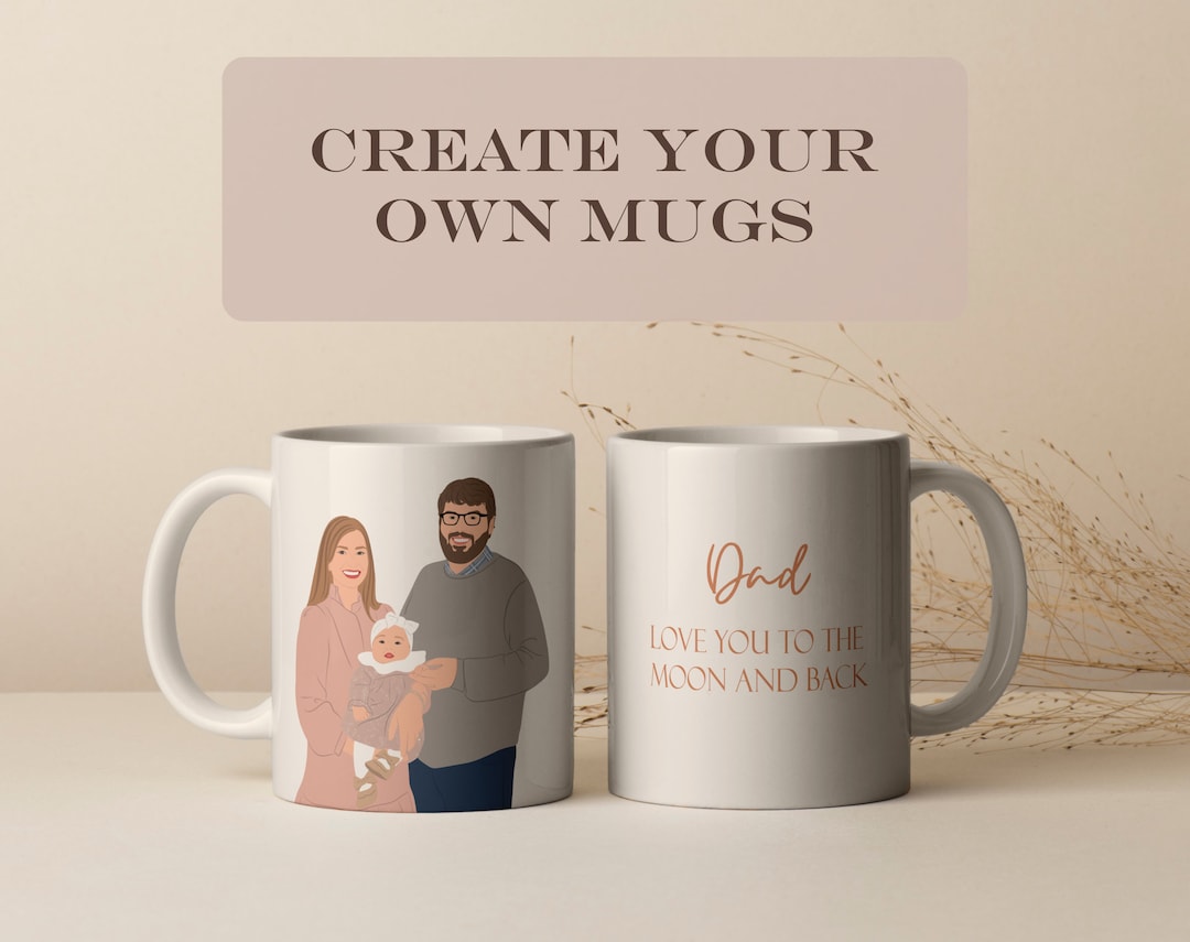 Create Your Own Mug, Custom Design Mug, Birthday Gift, Customized Mug ...