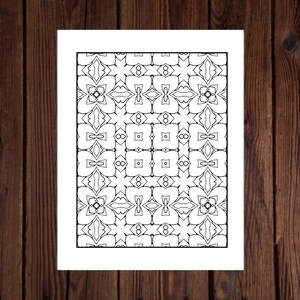 Printable Pattern Colouring Book for Kids, Kids Colouring Activities ...