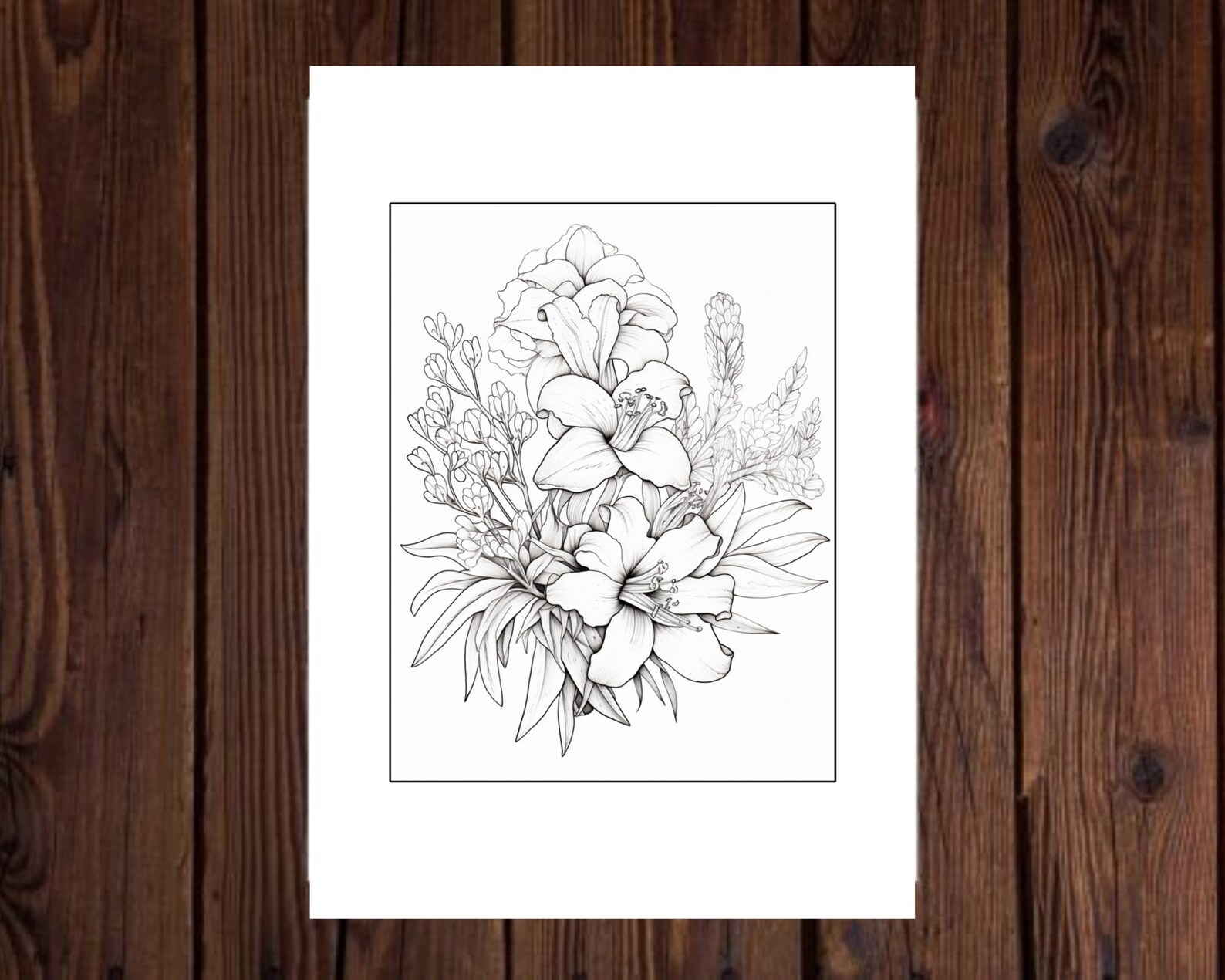 Printable Floral Colouring Book for Kids, Kids Colouring Activities ...
