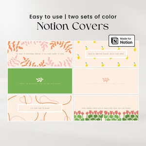 12 Custom Notion Page Covers With Motivational Quotes - Colorful Set ...