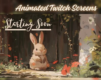 3x Animated Twitch Screens | Twitch Stream Screen | Animated Screens ...