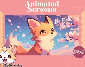 3x Animated Twitch Screens | Twitch Stream Screen | Animated Screens ...