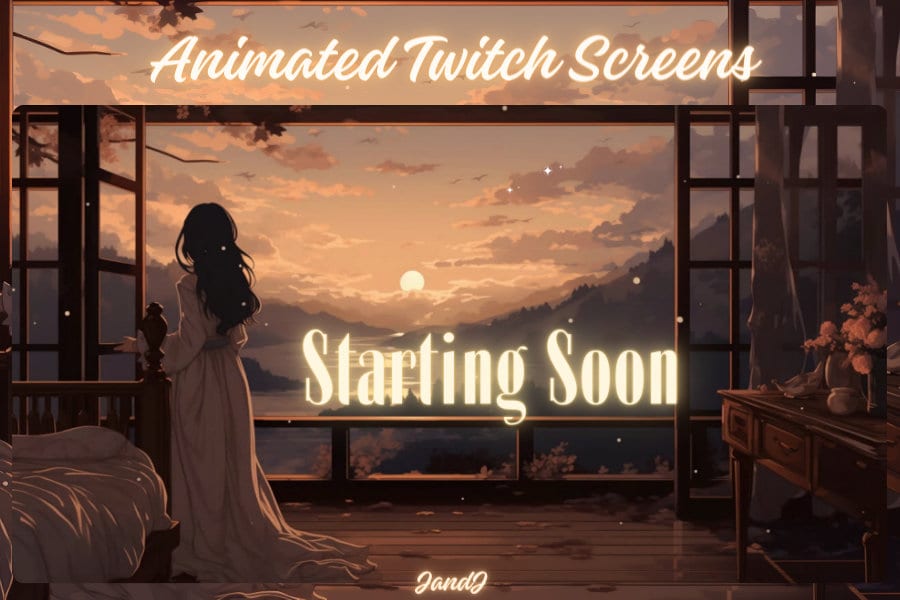 3x Animated Twitch Screens | Twitch Stream Screen | Animated Screens ...