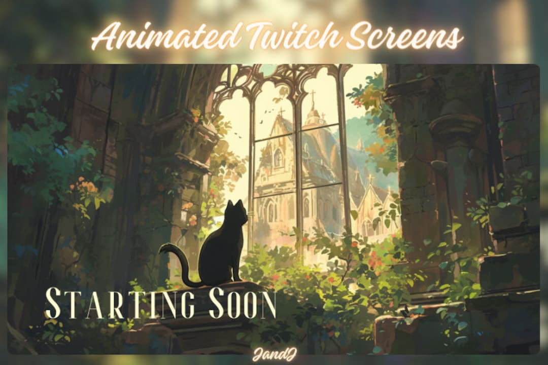 3x Animated Twitch Screens | Twitch Stream Screen | Animated Screens ...