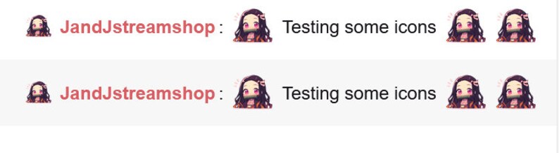 Nezuko / Emote / Twitch / Discord / Anime / Emote / Demon Slayer ...