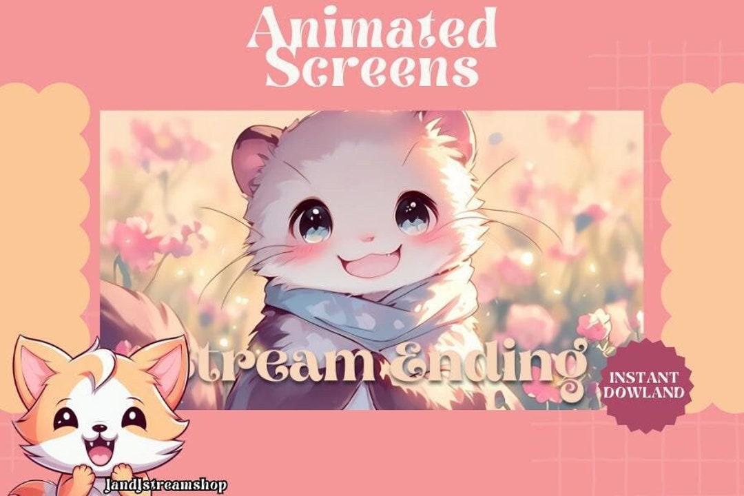 3x Animated Twitch Screens | Twitch Stream Screen | Animated Screens ...