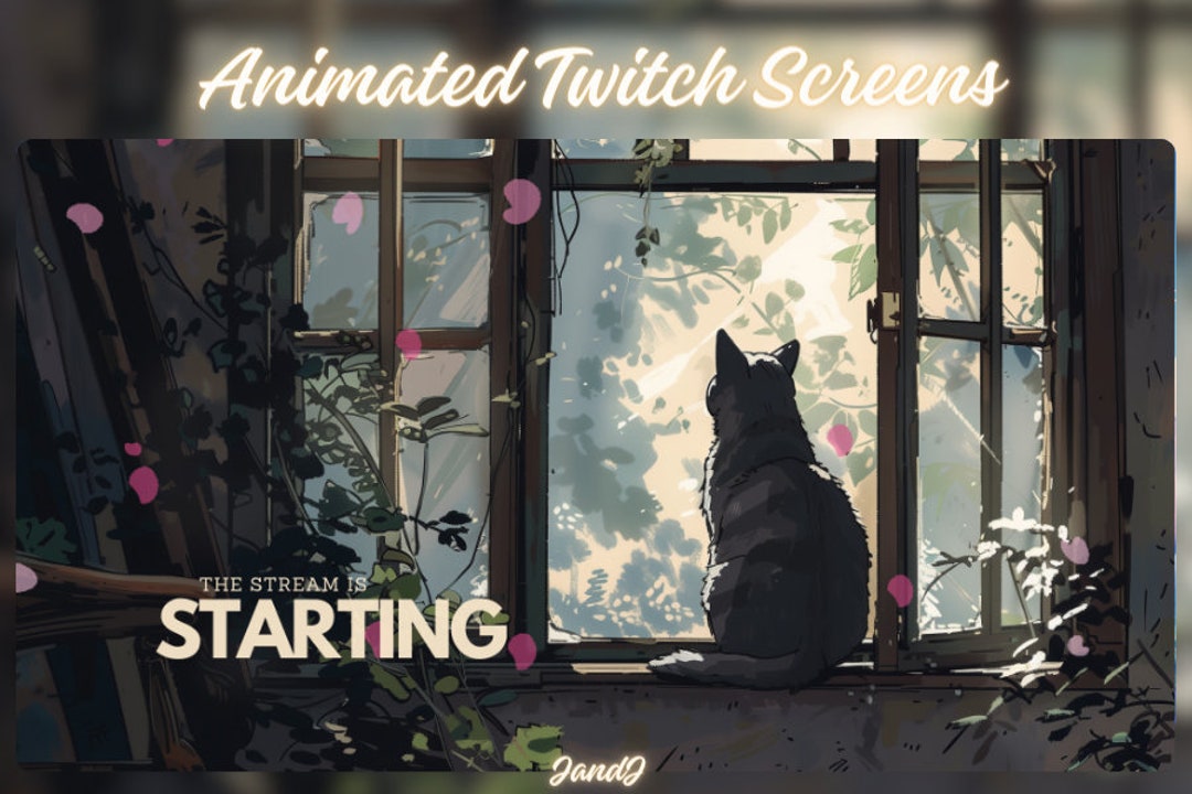 3x Animated Twitch Screens | Twitch Stream Screen | Animated Screens ...
