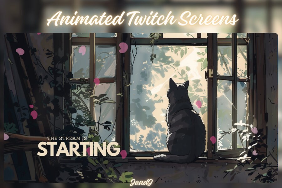 3x Animated Twitch Screens | Twitch Stream Screen | Animated Screens | Stream Starting Soon ...