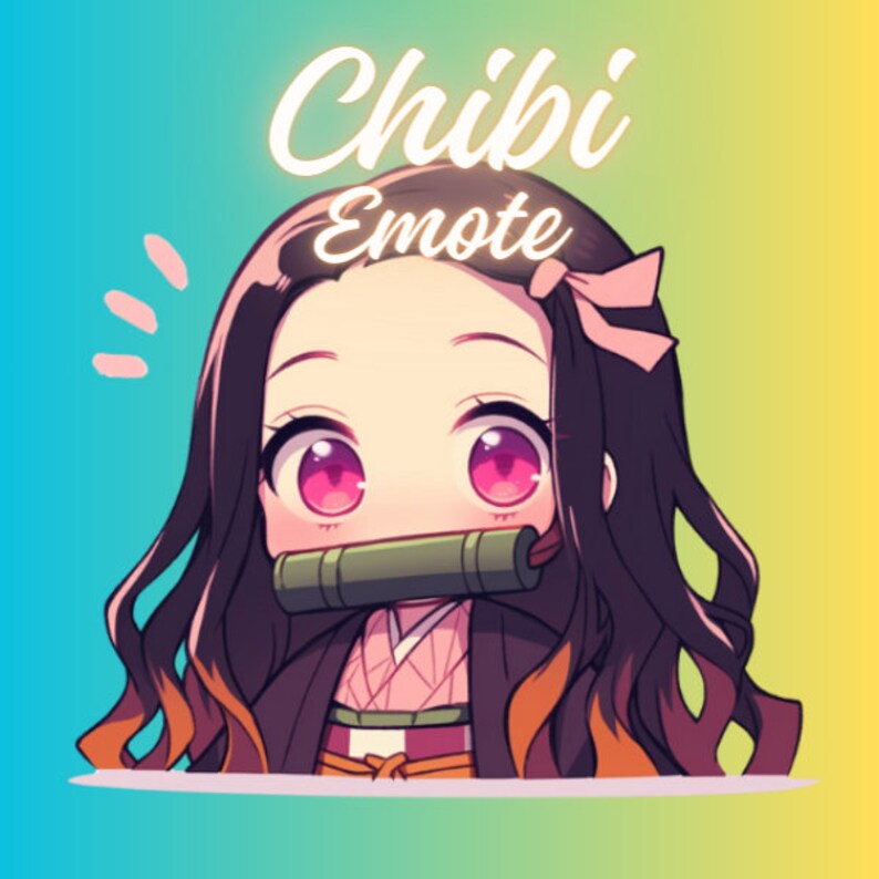 Nezuko / Emote / Twitch / Discord / Anime / Emote / Demon Slayer ...