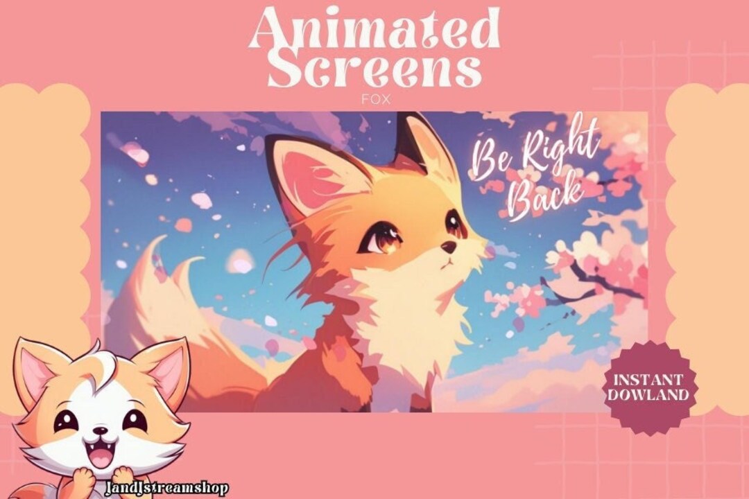 3x Animated Twitch Screens | Twitch Stream Screen | Animated Screens ...