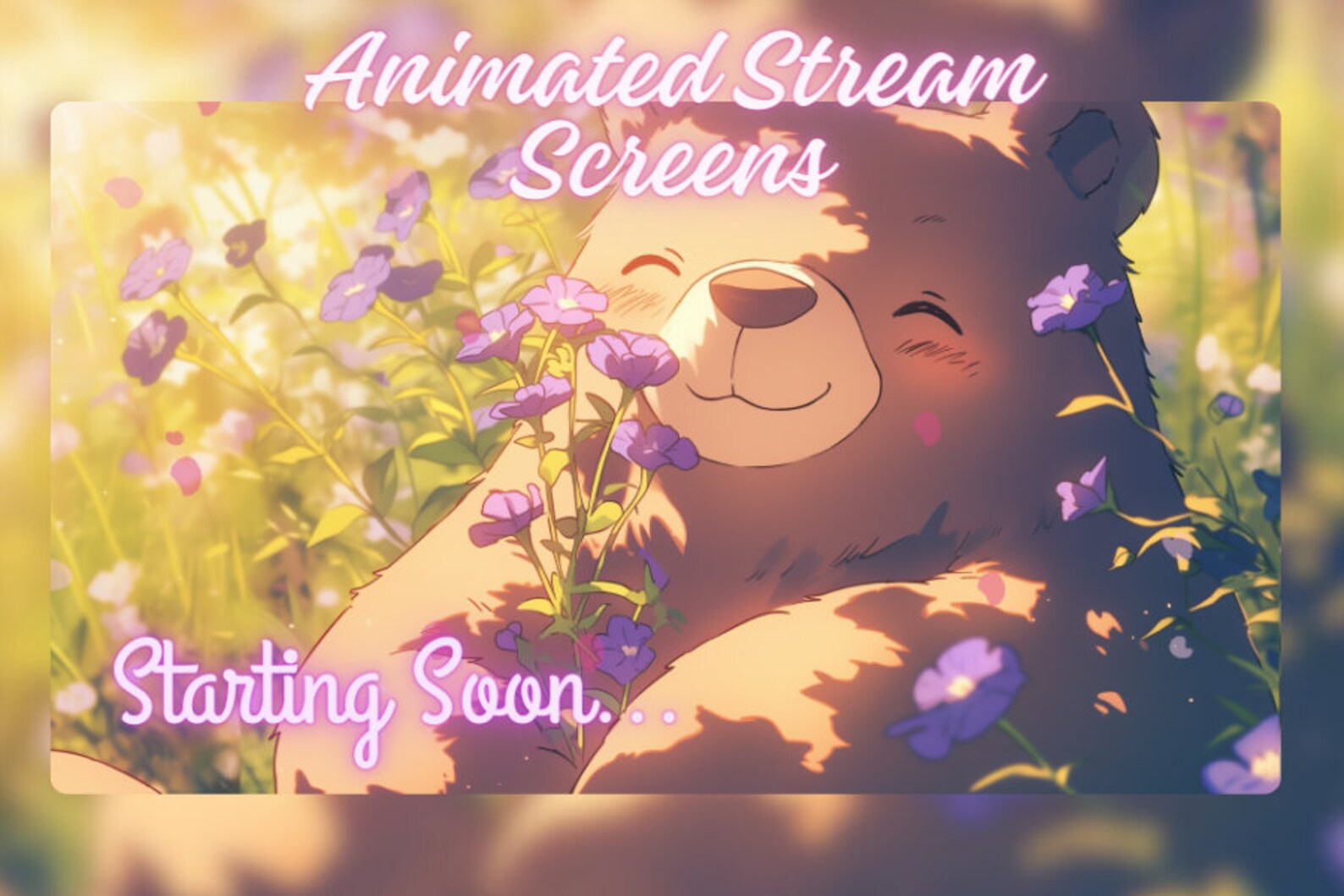 3x Animated Twitch Screens | Twitch Stream Screen | Animated Screens ...