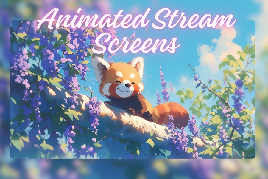 3x Animated Twitch Screens | Twitch Stream Screen | Animated Screens ...